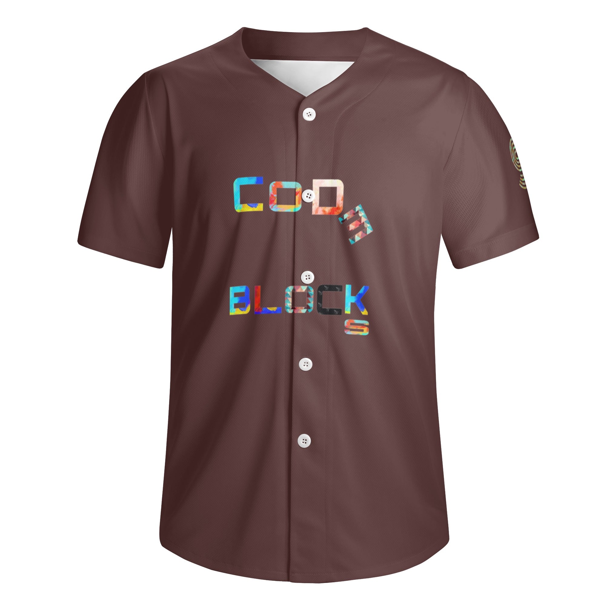Men's Short Sleeve Baseball Jersey – CODEBLOCKS-CLOTHING