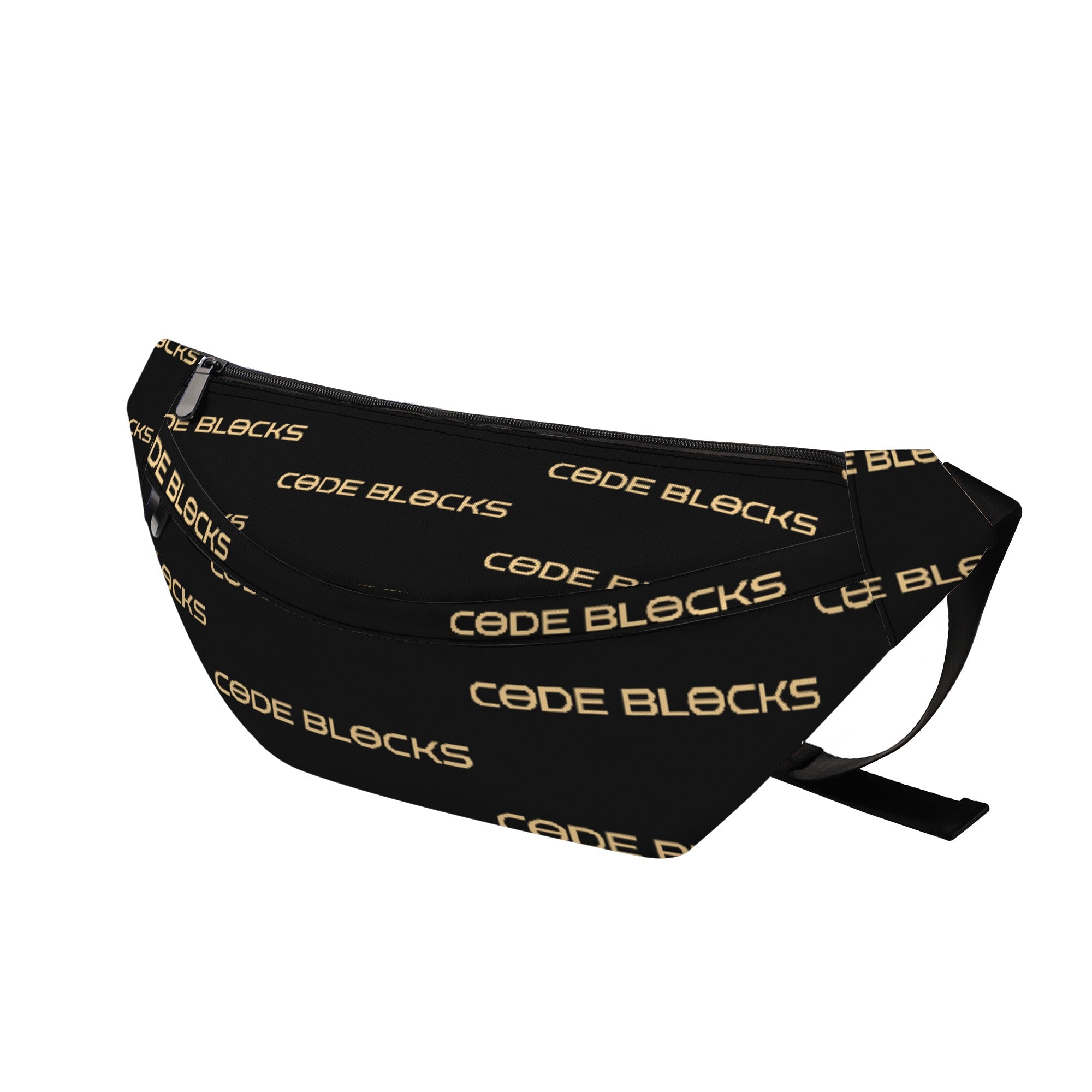 Printed + Embroidered Large Fanny Bag – CODEBLOCKS-CLOTHING