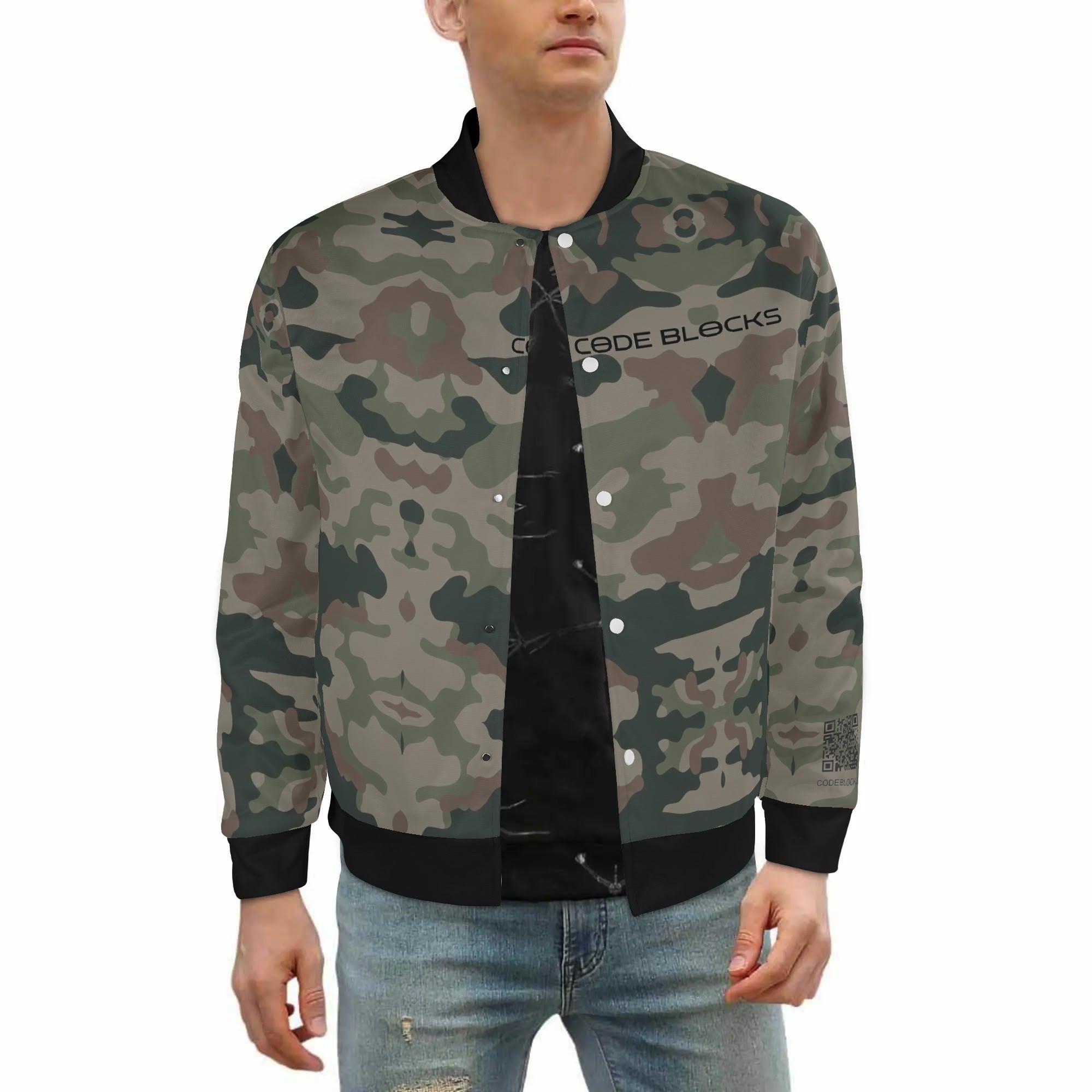 Unisex Fashion Baseball Jacket Casual Varsity Bomber Jacket – CODEBLOCKS-CLOTHING