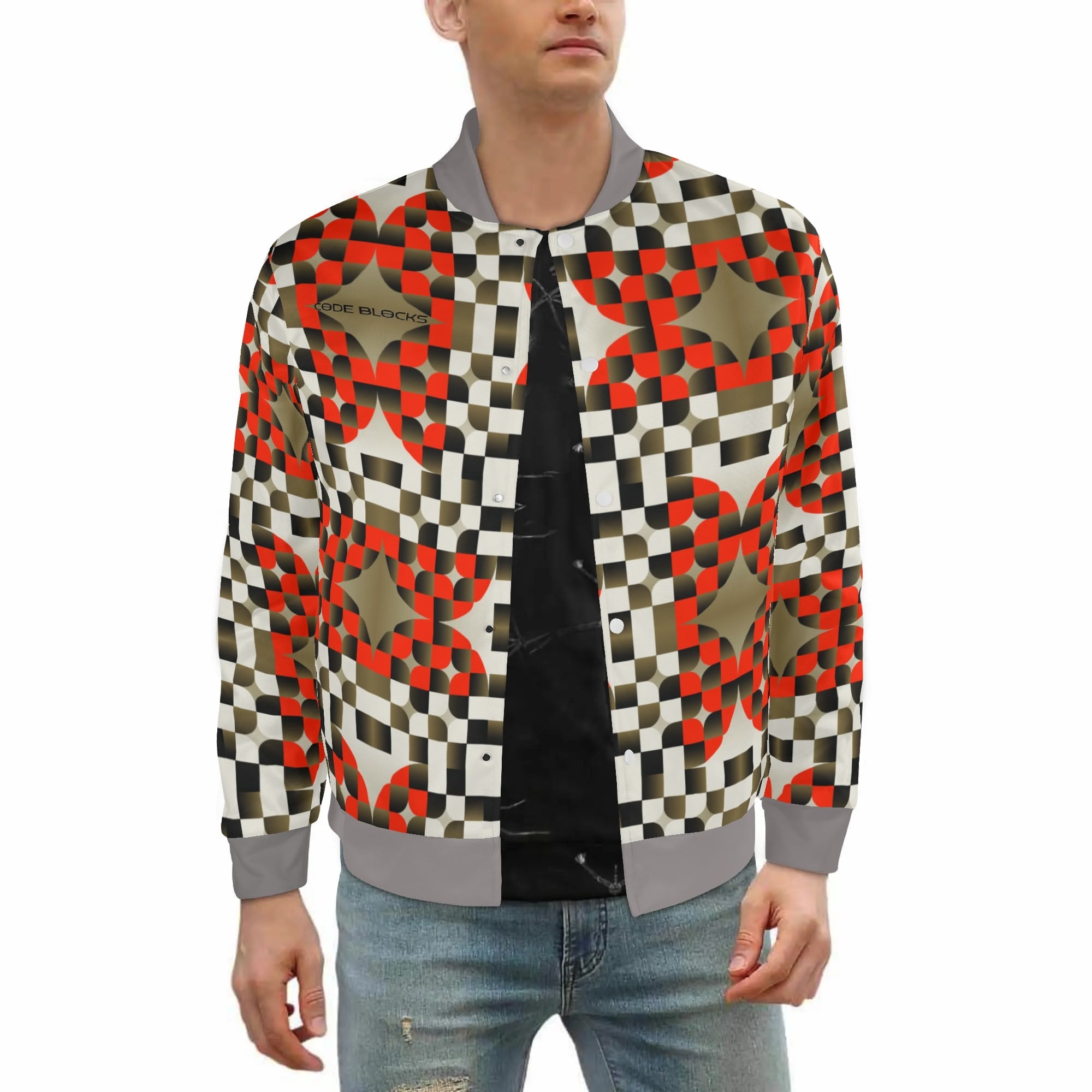 Unisex Fashion Baseball Jacket Casual Varsity Bomber Jacket – CODEBLOCKS-CLOTHING