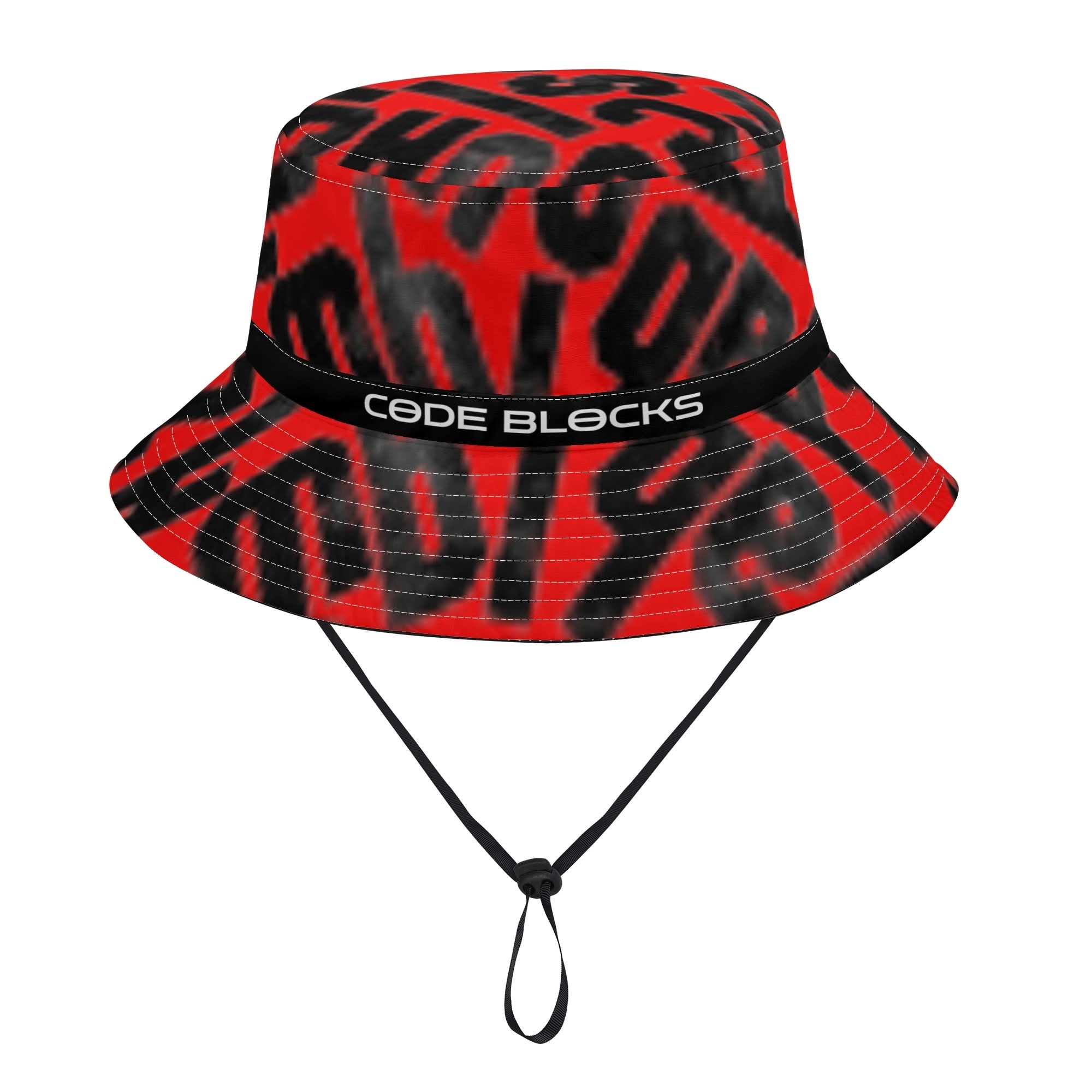 All Over Print Bucket Hats with Adjustable String – CODEBLOCKS-CLOTHING