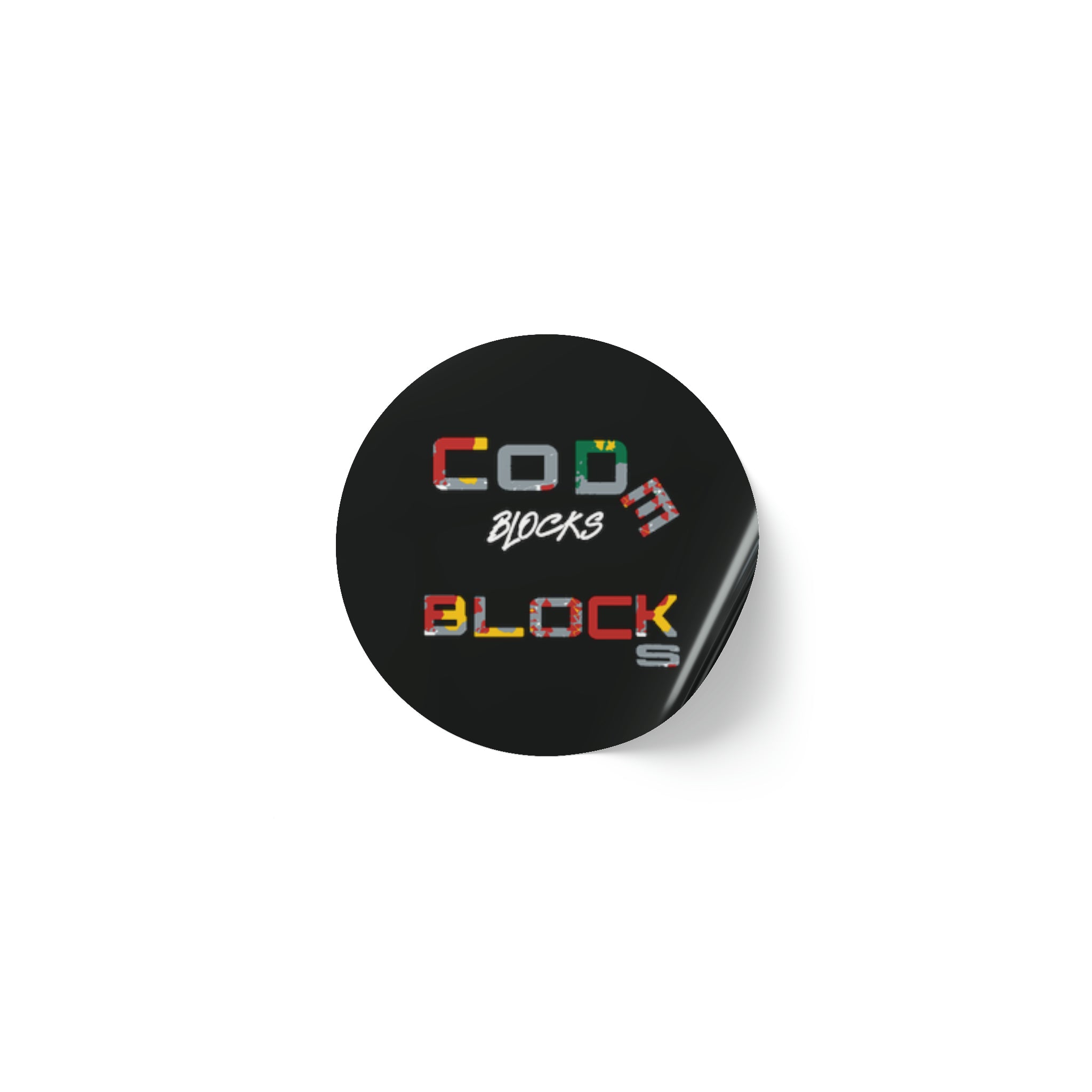 Round Sticker Label Rolls – CODEBLOCKS-CLOTHING