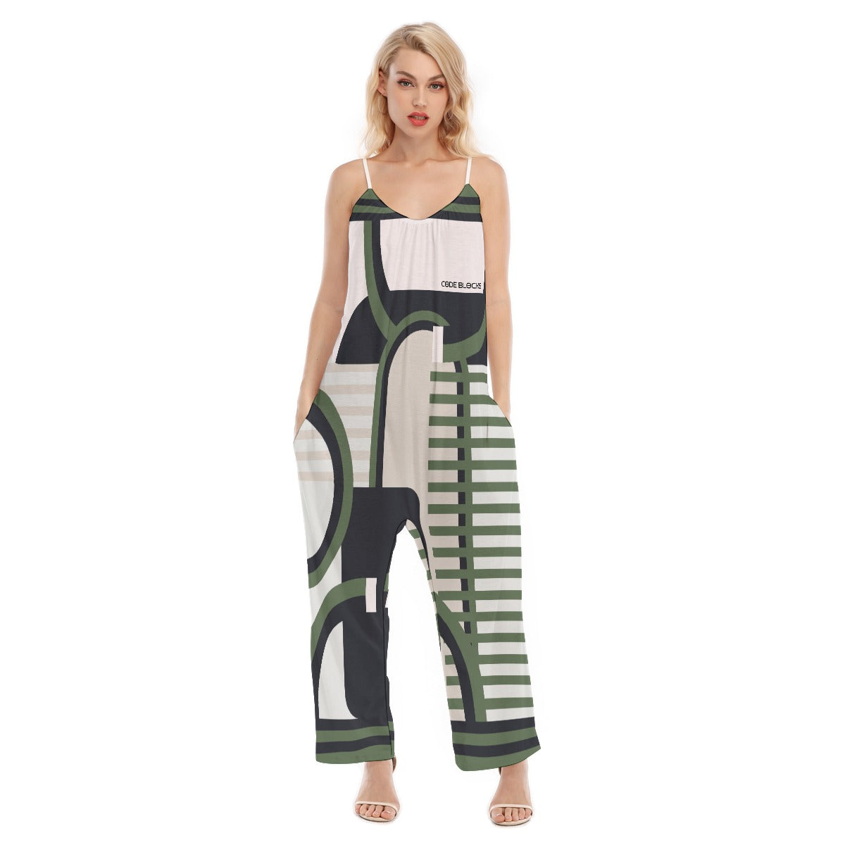 All-Over Print Women's Loose Cami Jumpsuit – CODEBLOCKS-CLOTHING