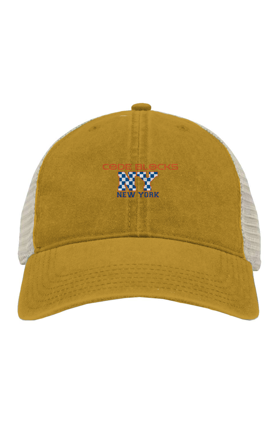 Pigment-Dyed Trucker Cap – CODEBLOCKS-CLOTHING
