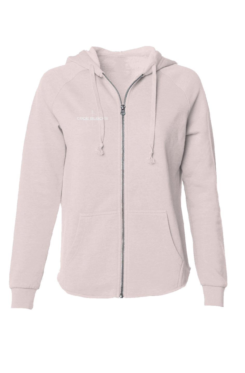 Womens Lightweight Wash Zip Hoodie – CODEBLOCKS-CLOTHING