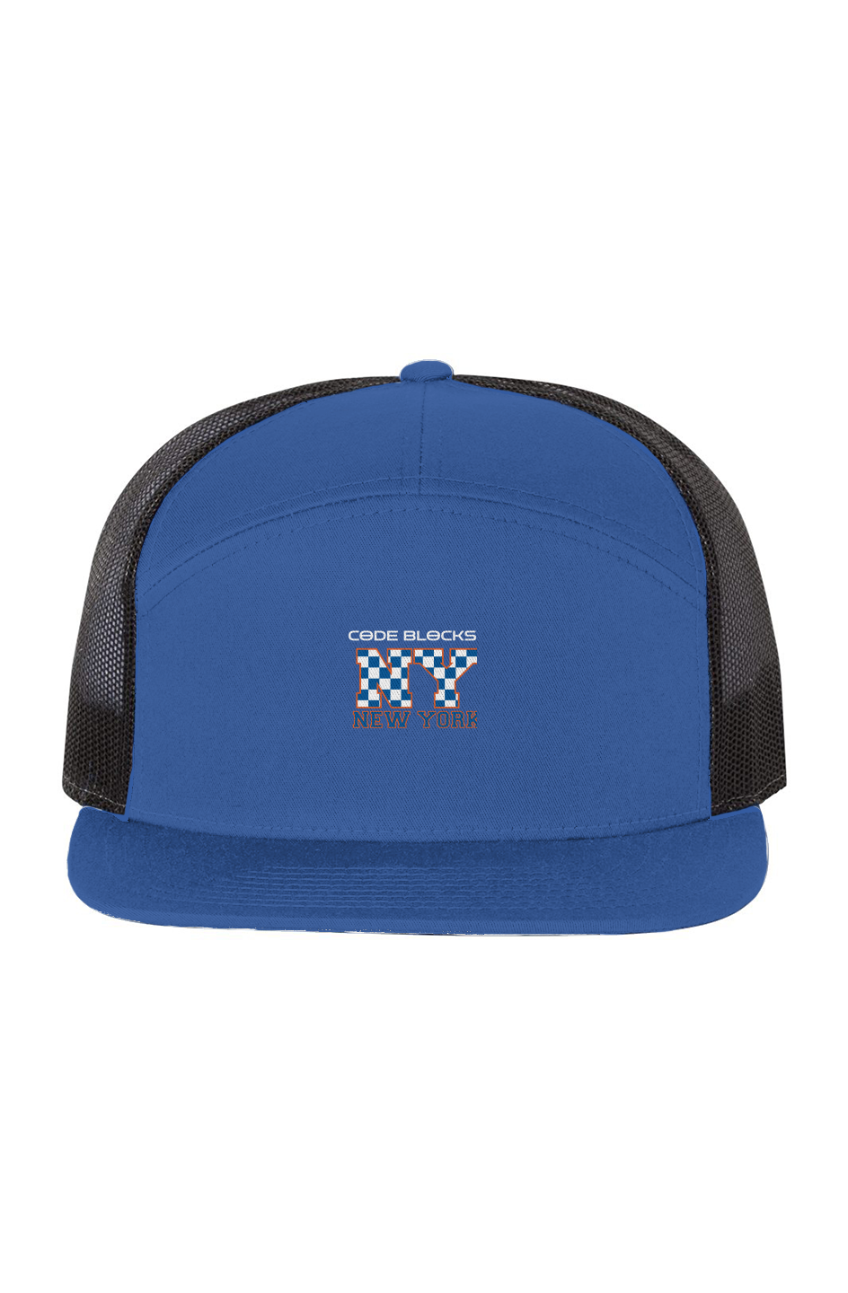 Seven-Panel Trucker Cap – CODEBLOCKS-CLOTHING