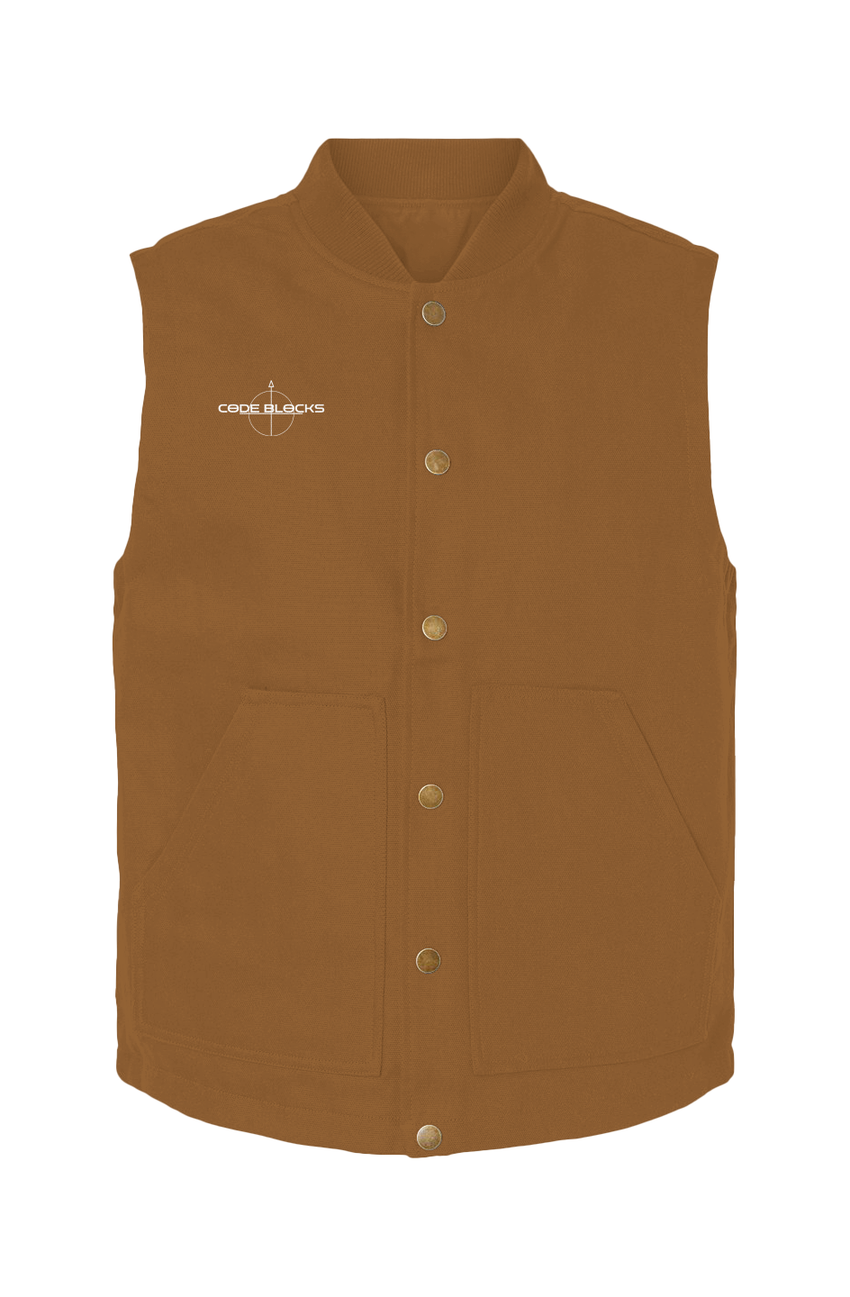 Insulated Canvas Workwear Vest – CODEBLOCKS-CLOTHING