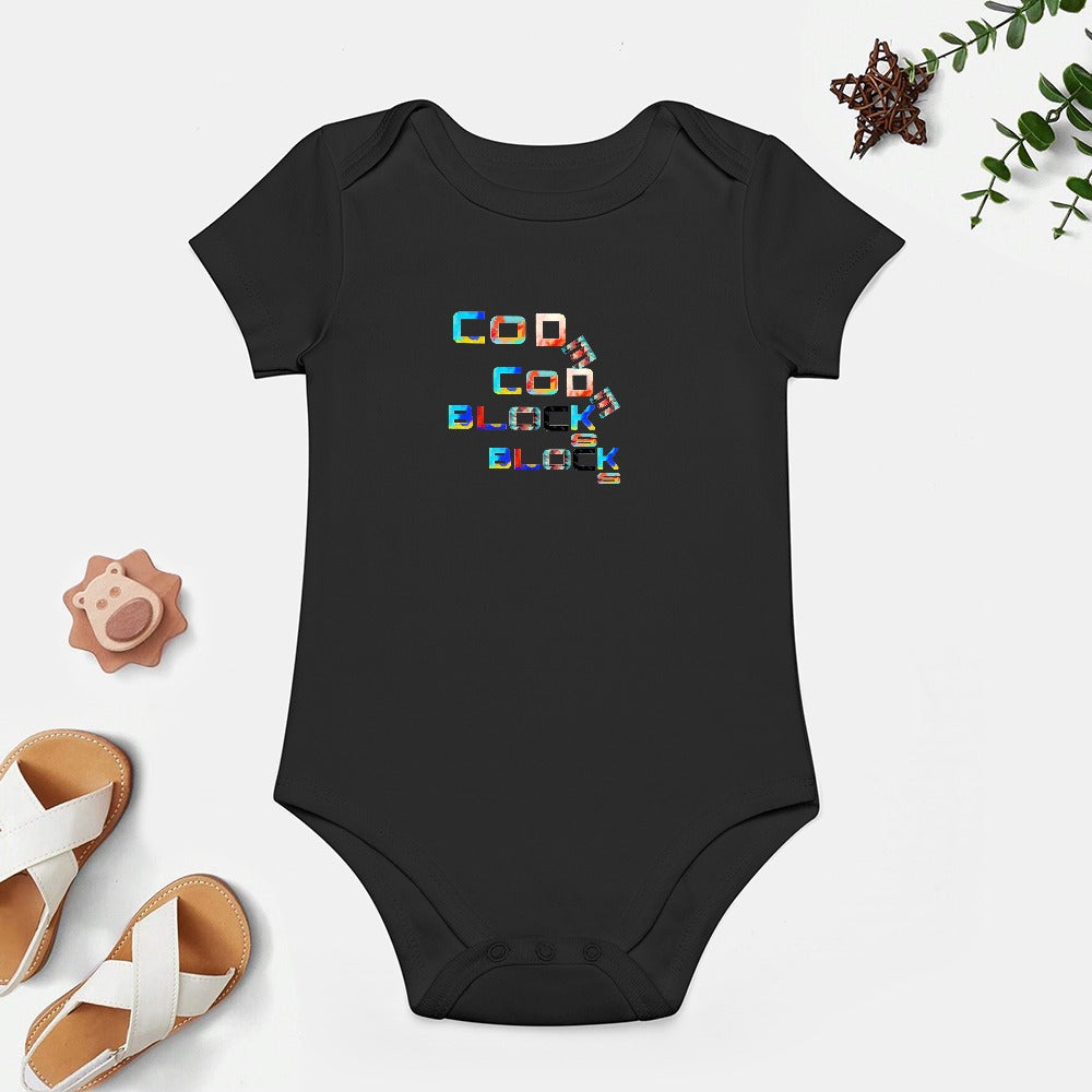 Short -Sleeve Baby's Bodysuit – CODEBLOCKS-CLOTHING