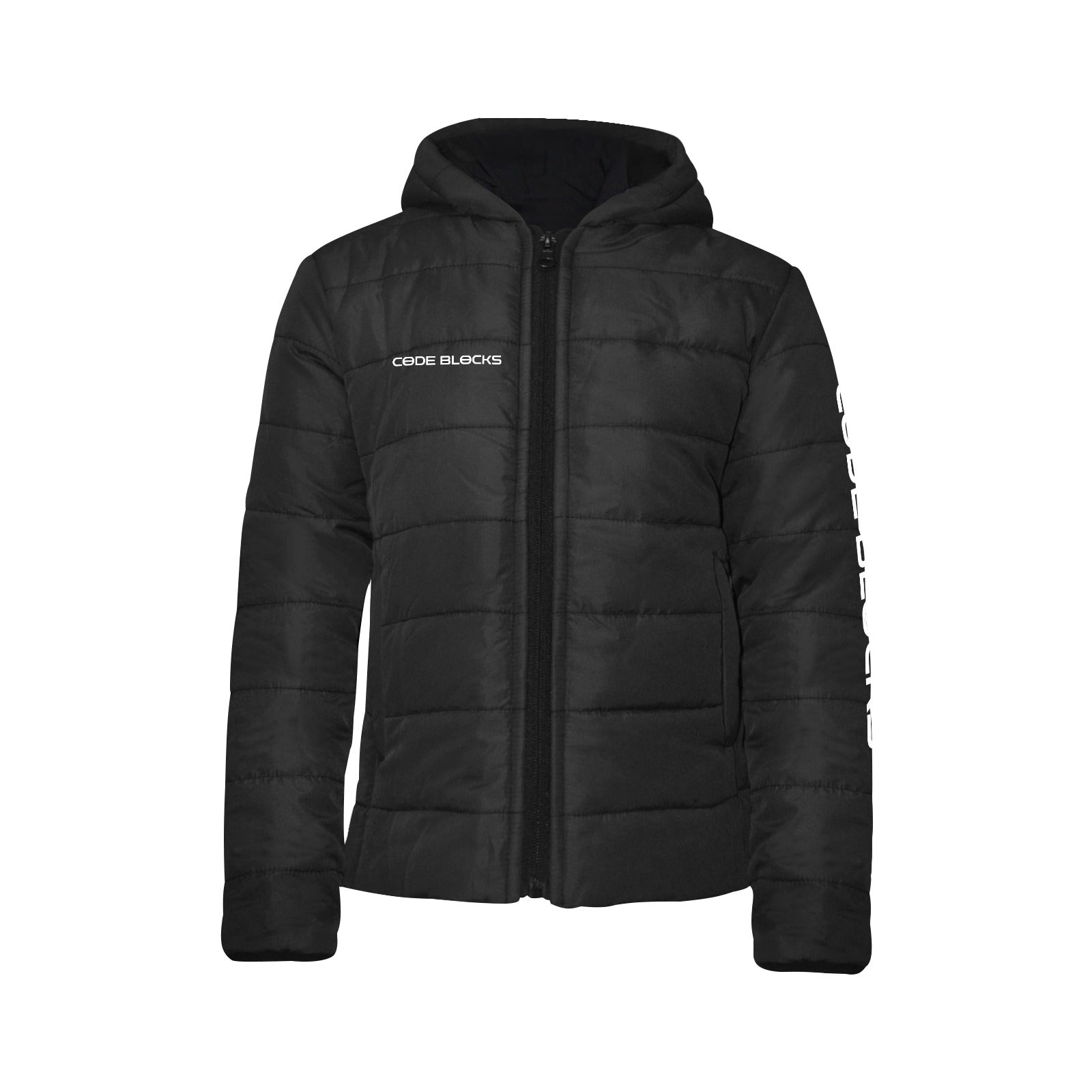 Kids' Padded Hooded Jacket (H45) – CODEBLOCKS-CLOTHING