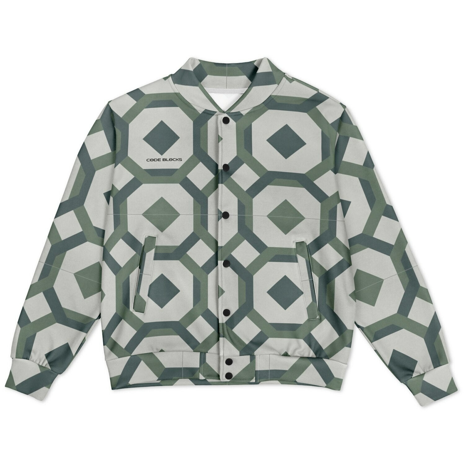 Baseball Jacket - AOP – CODEBLOCKS-CLOTHING