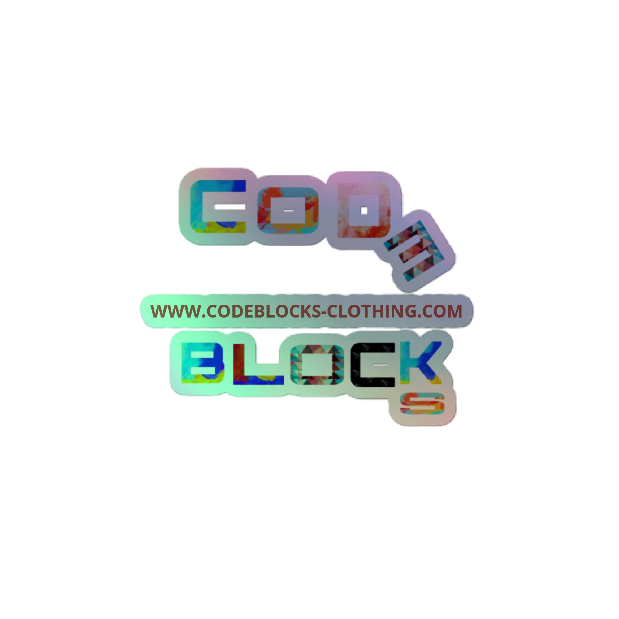 Holographic stickers – CODEBLOCKS-CLOTHING