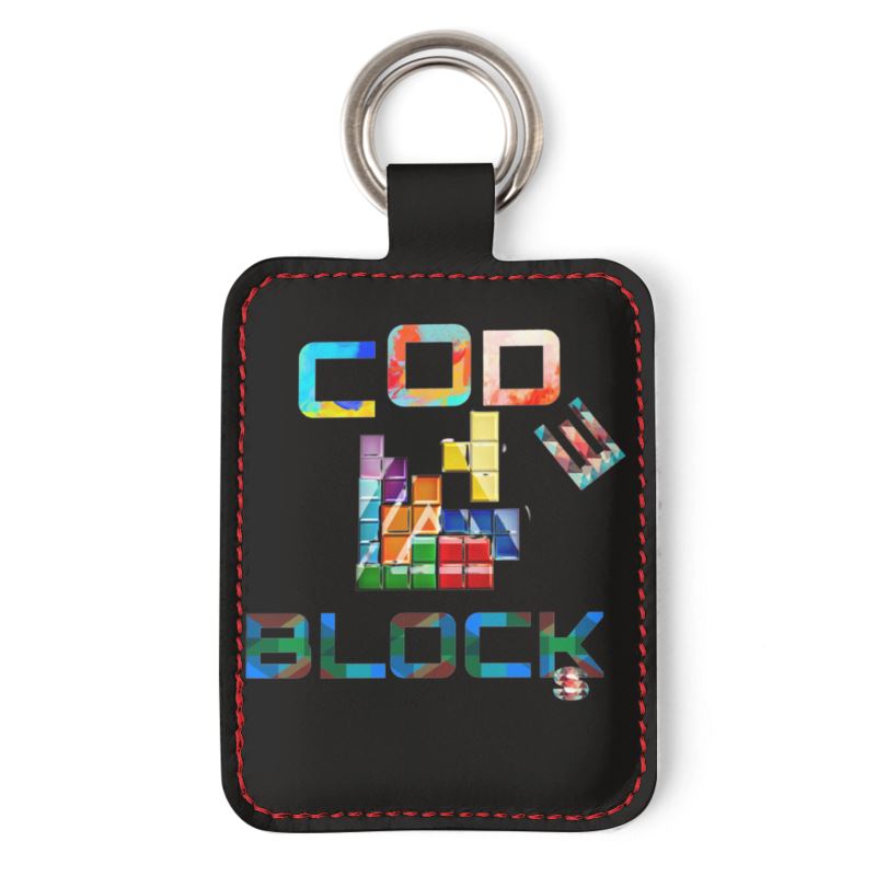 Leather Keyring – CODEBLOCKS-CLOTHING