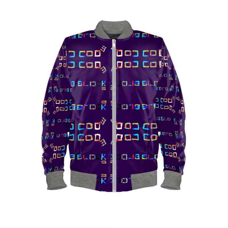 Mens Bomber Jacket – CODEBLOCKS-CLOTHING
