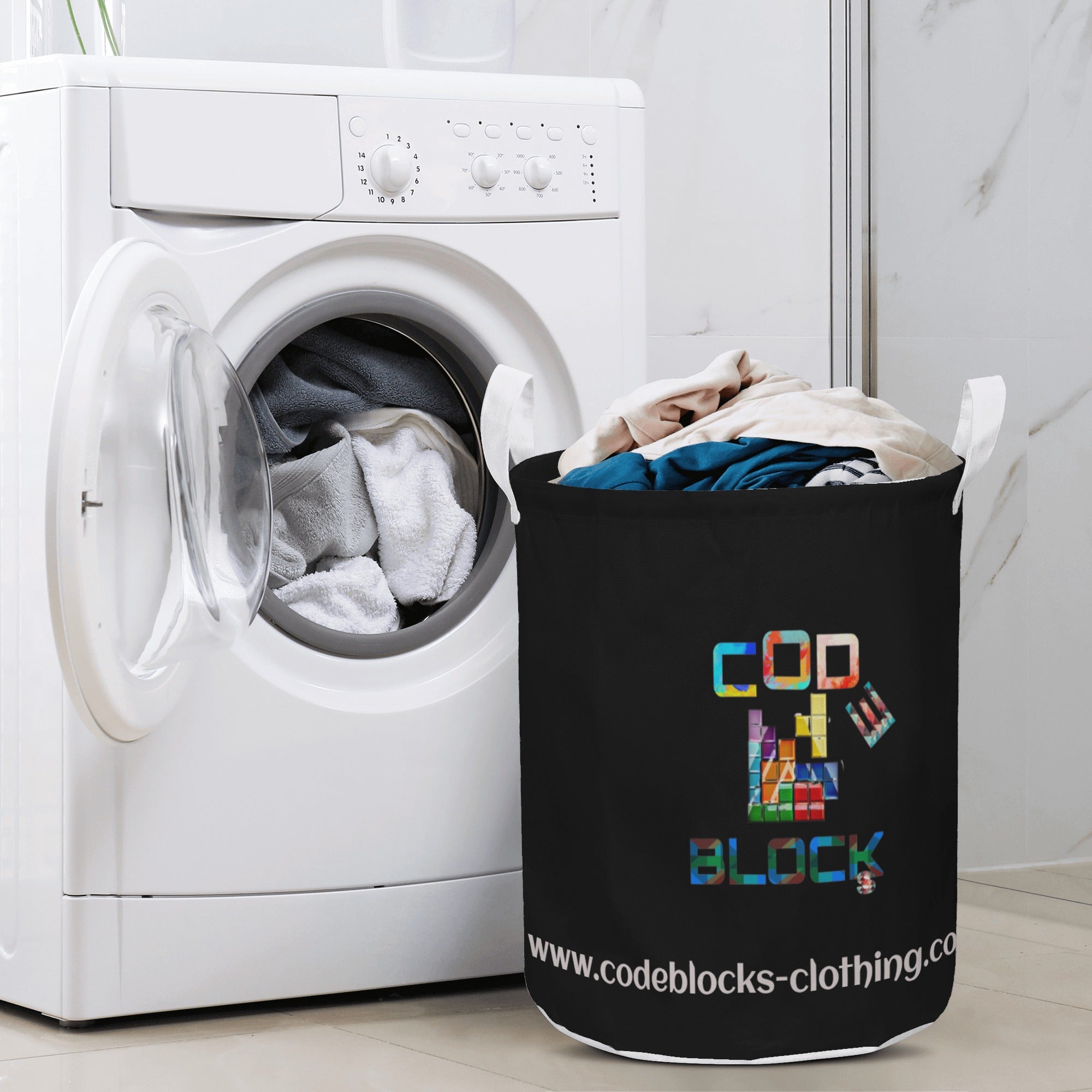 Round Laundry Basket – CODEBLOCKS-CLOTHING
