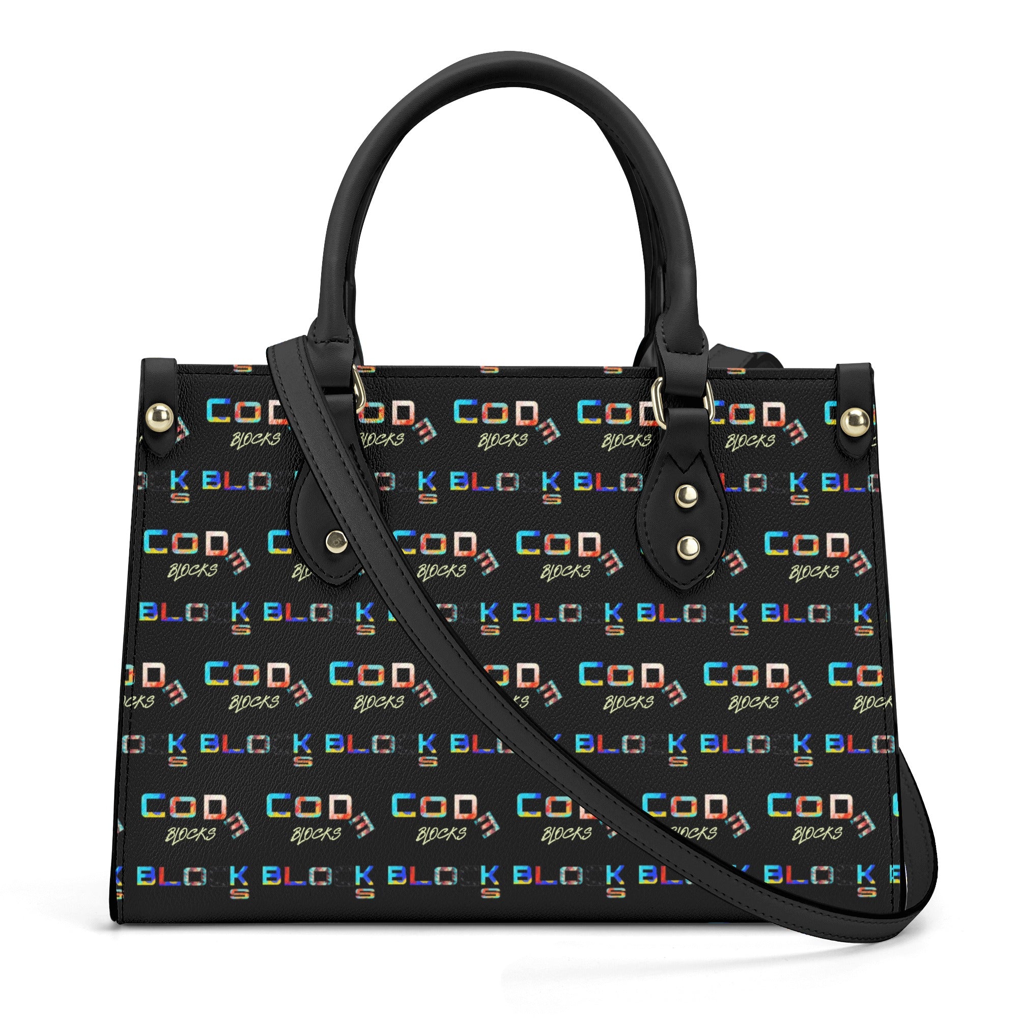Luxury Women PU Tote Bag – CODEBLOCKS-CLOTHING