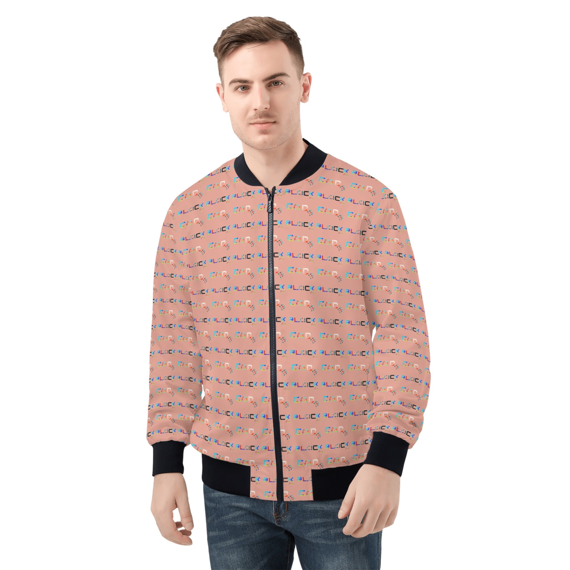 Men's Bomber Jacket – CODEBLOCKS-CLOTHING
