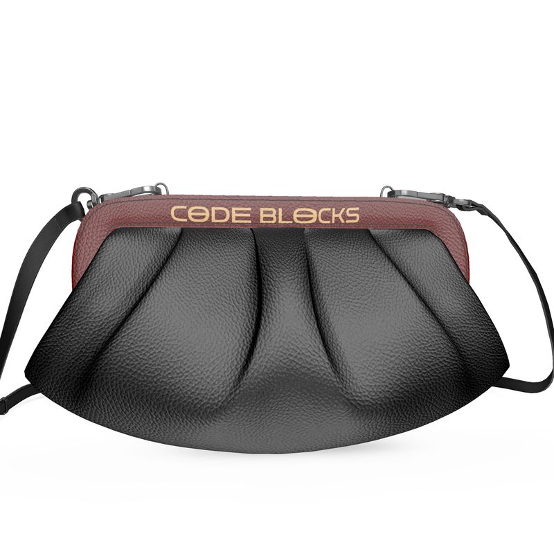Pleated Soft Frame Bag – CODEBLOCKS-CLOTHING