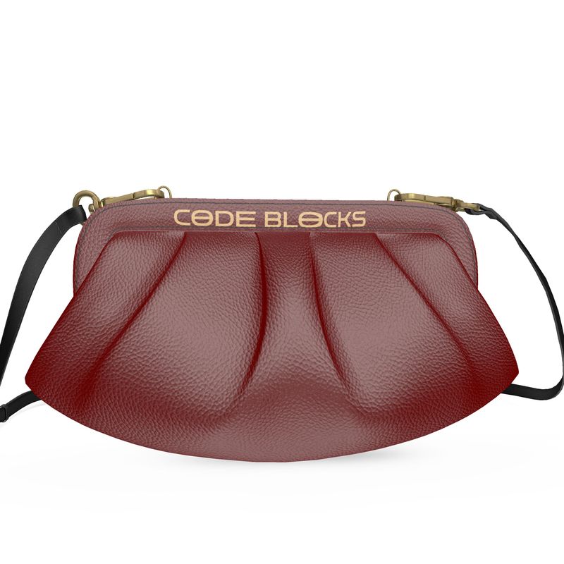 Pleated Soft Frame Bag – CODEBLOCKS-CLOTHING