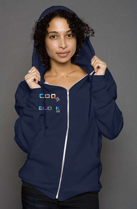 unisex zip hoody – CODEBLOCKS-CLOTHING
