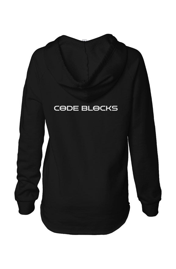 Womens Lightweight Wash Hooded Sweatshirt – CODEBLOCKS-CLOTHING