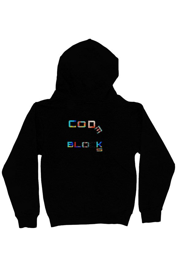 Youth Midweight Hooded Full-Zip Sweatshirt – CODEBLOCKS-CLOTHING