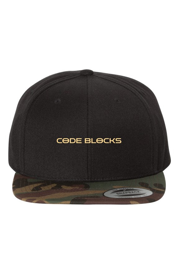 Black Camo Premium Snapback – CODEBLOCKS-CLOTHING