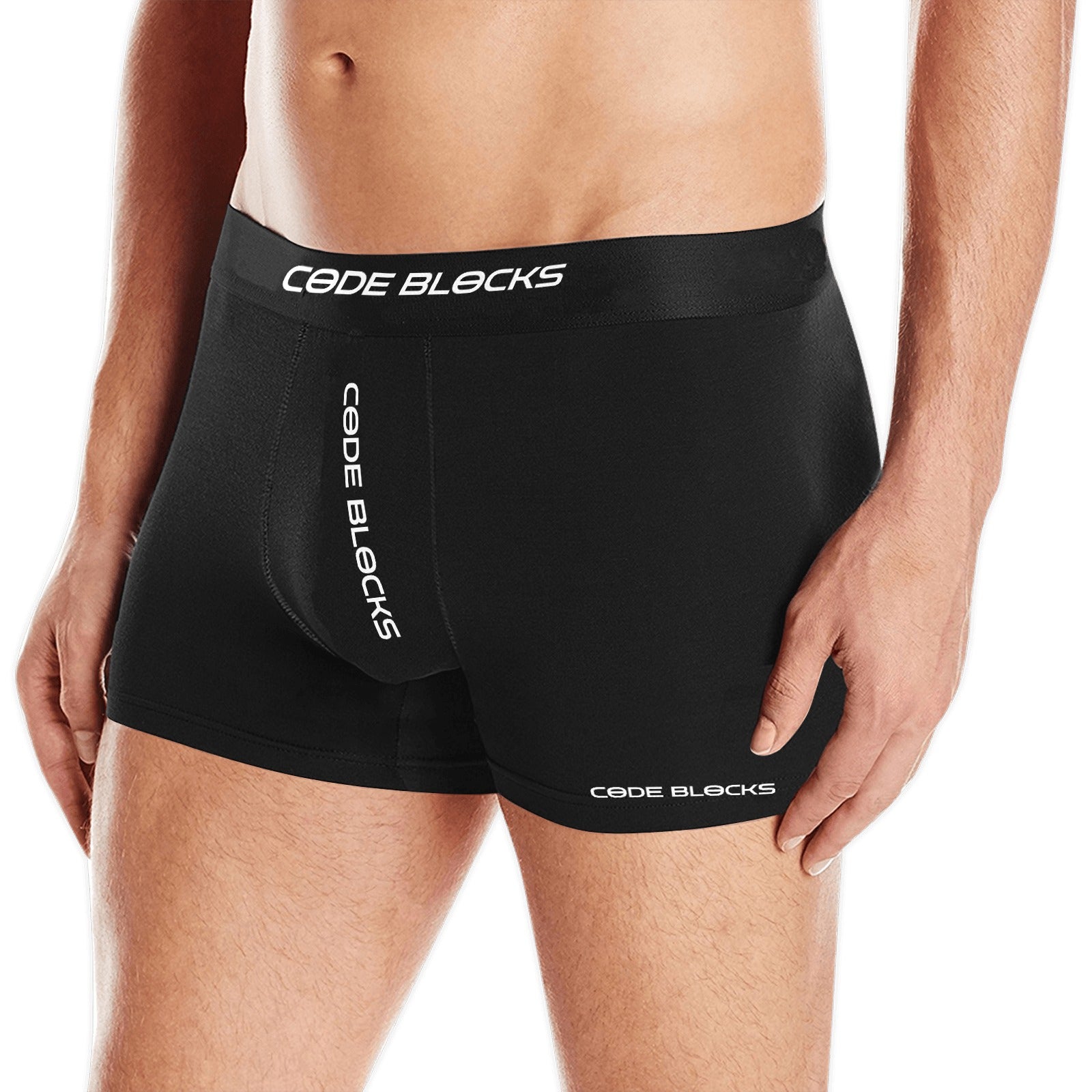 Men's Boxer Briefs with Custom Waistband (L10) – CODEBLOCKS-CLOTHING