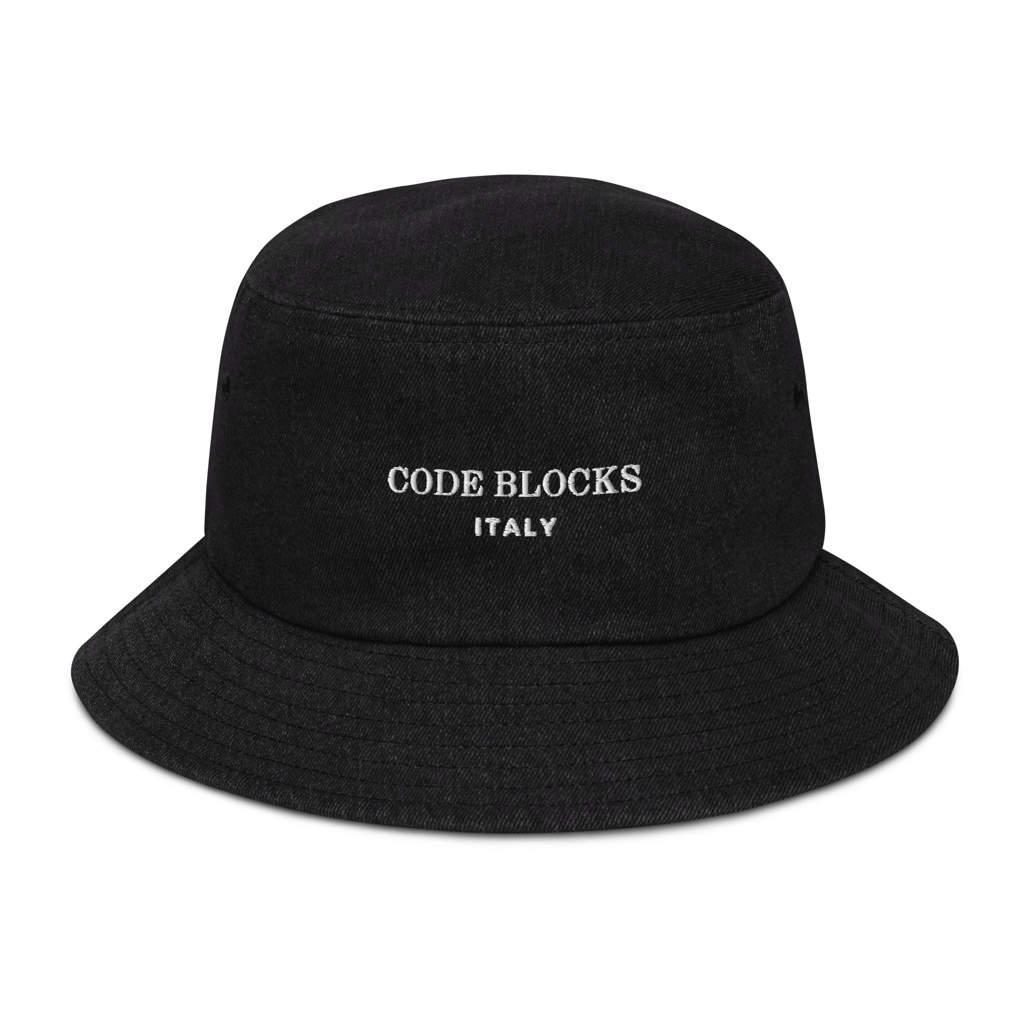 Denim bucket hat – CODEBLOCKS-CLOTHING