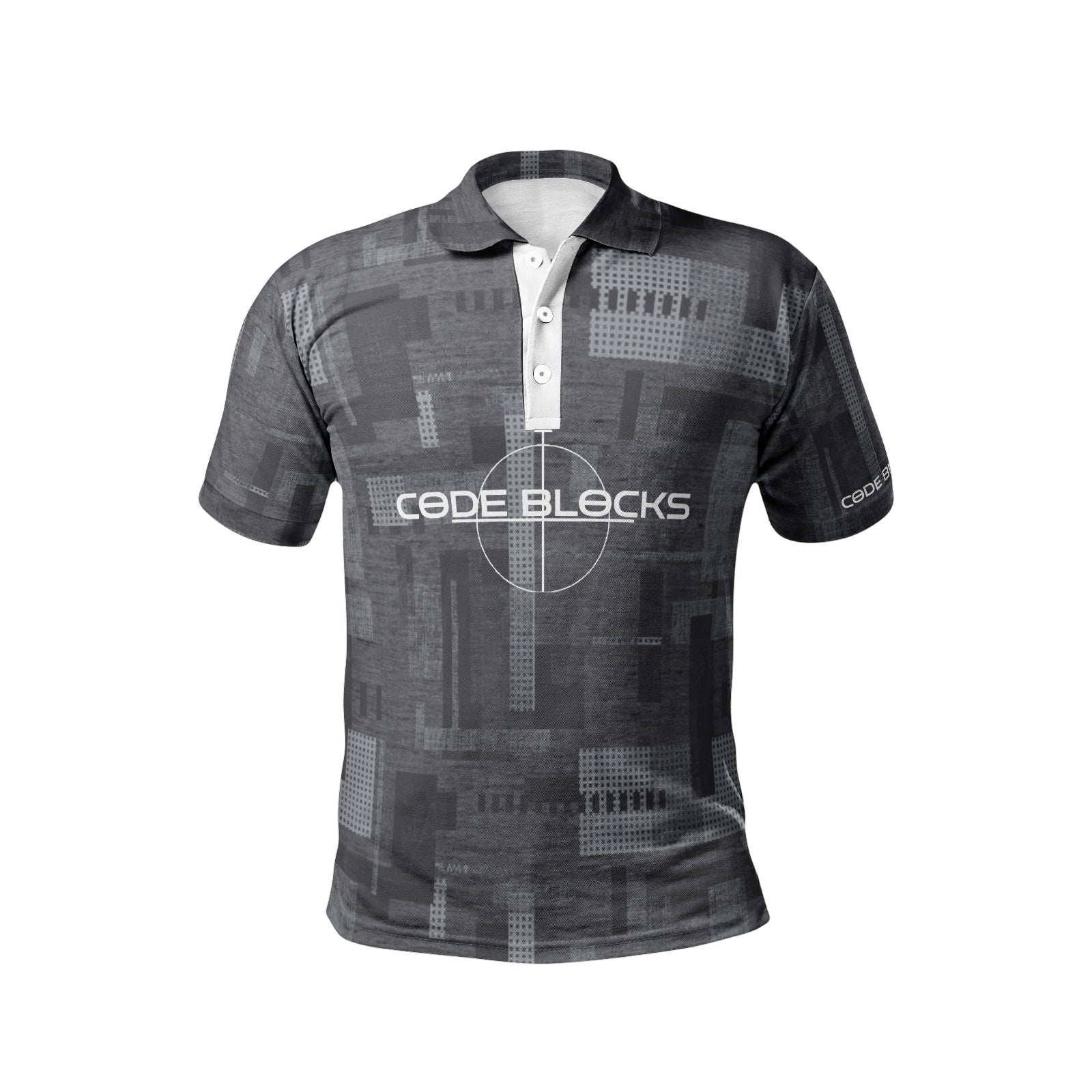 Men's All-Over-Print Polo Shirts – CODEBLOCKS-CLOTHING
