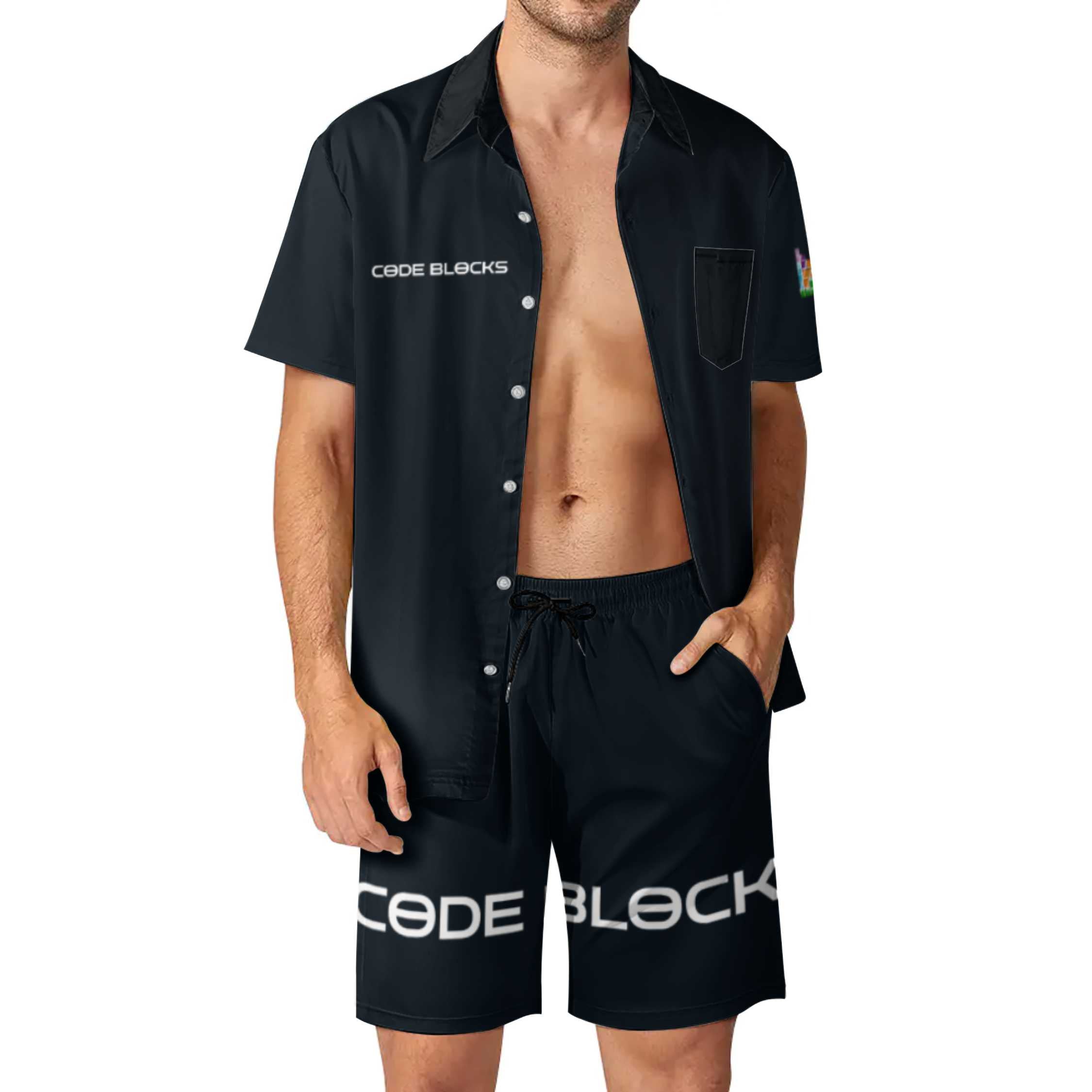 Casual Beach Suit – CODEBLOCKS-CLOTHING