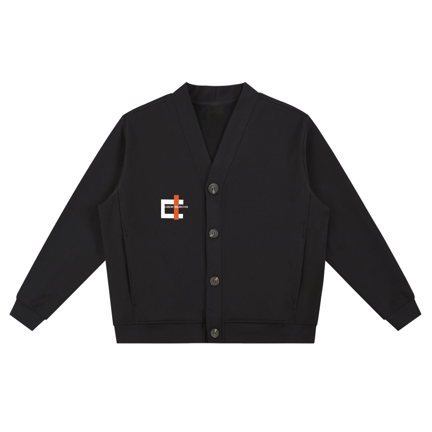 Essential Heavyweight Sweat Cardigan – CODEBLOCKS-CLOTHING