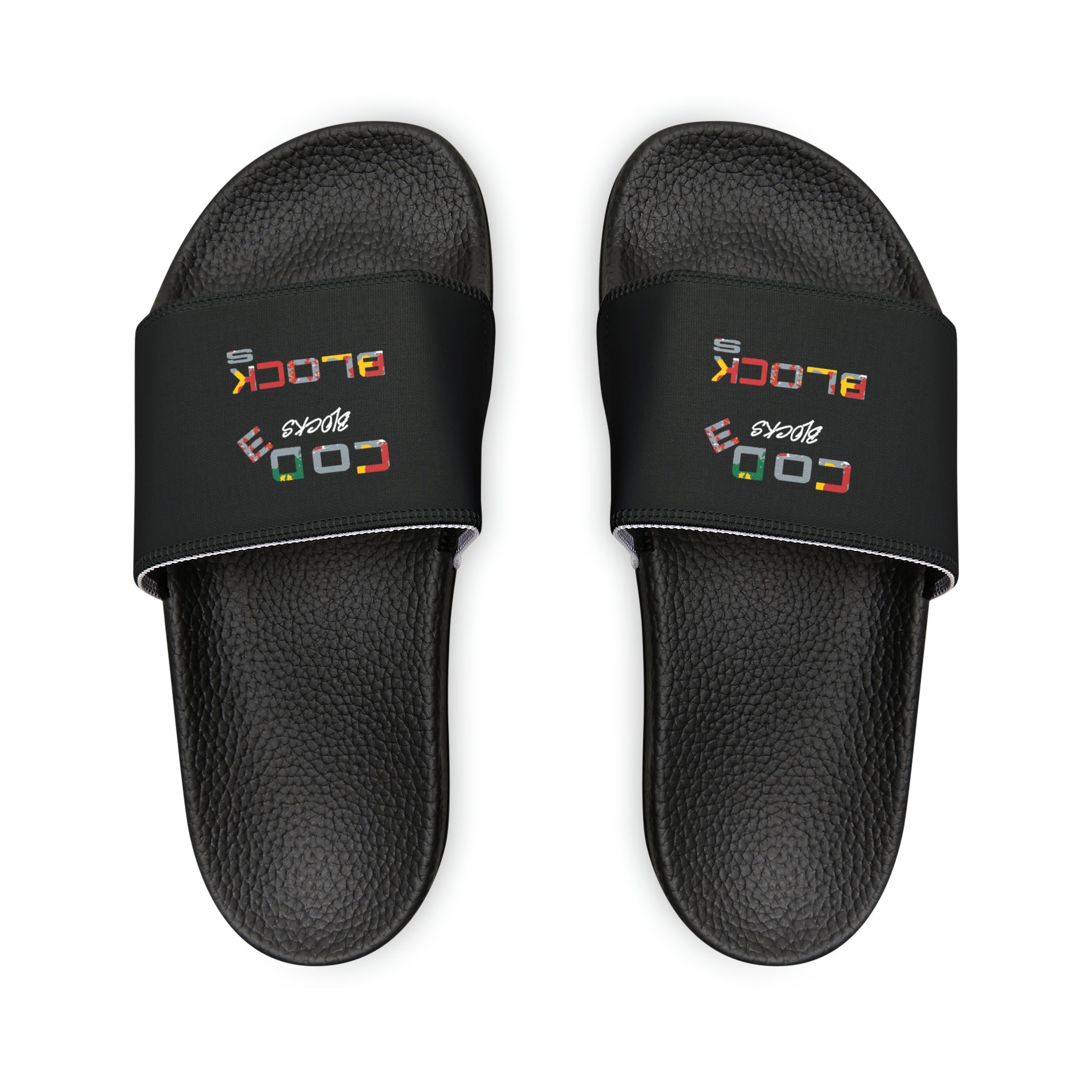 Copy of Youth PU Slide Sandals – CODEBLOCKS-CLOTHING