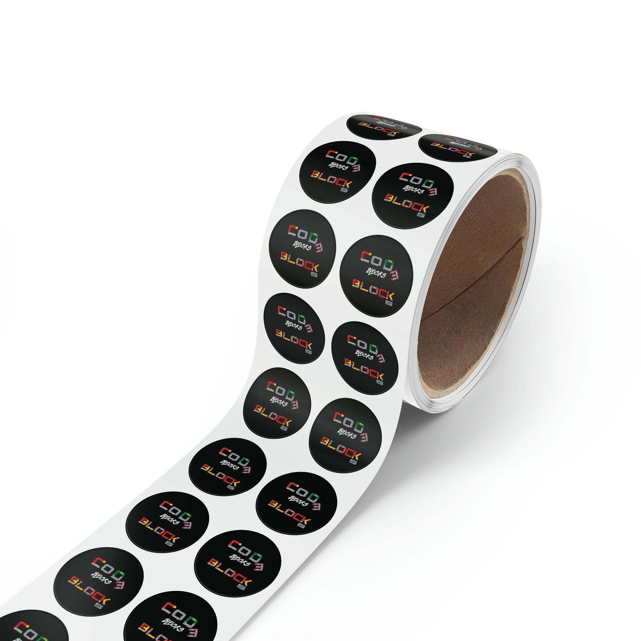 Round Sticker Label Rolls – CODEBLOCKS-CLOTHING