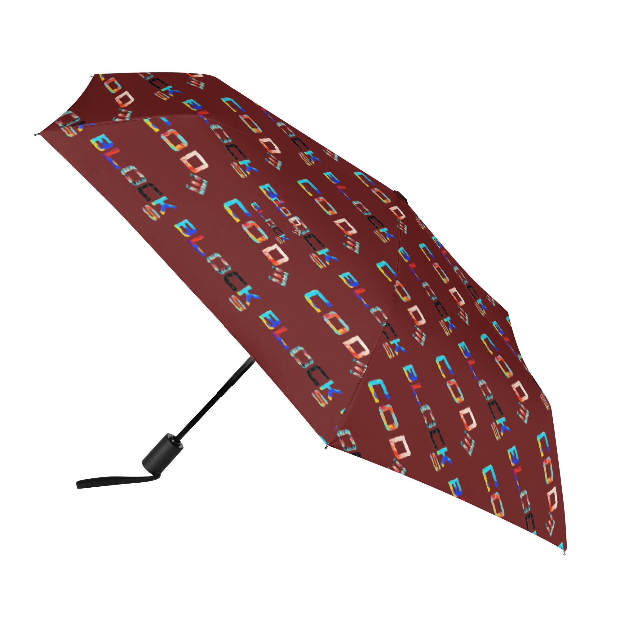 Fully Auto Open & Close Umbrella Printing Outside – CODEBLOCKS-CLOTHING