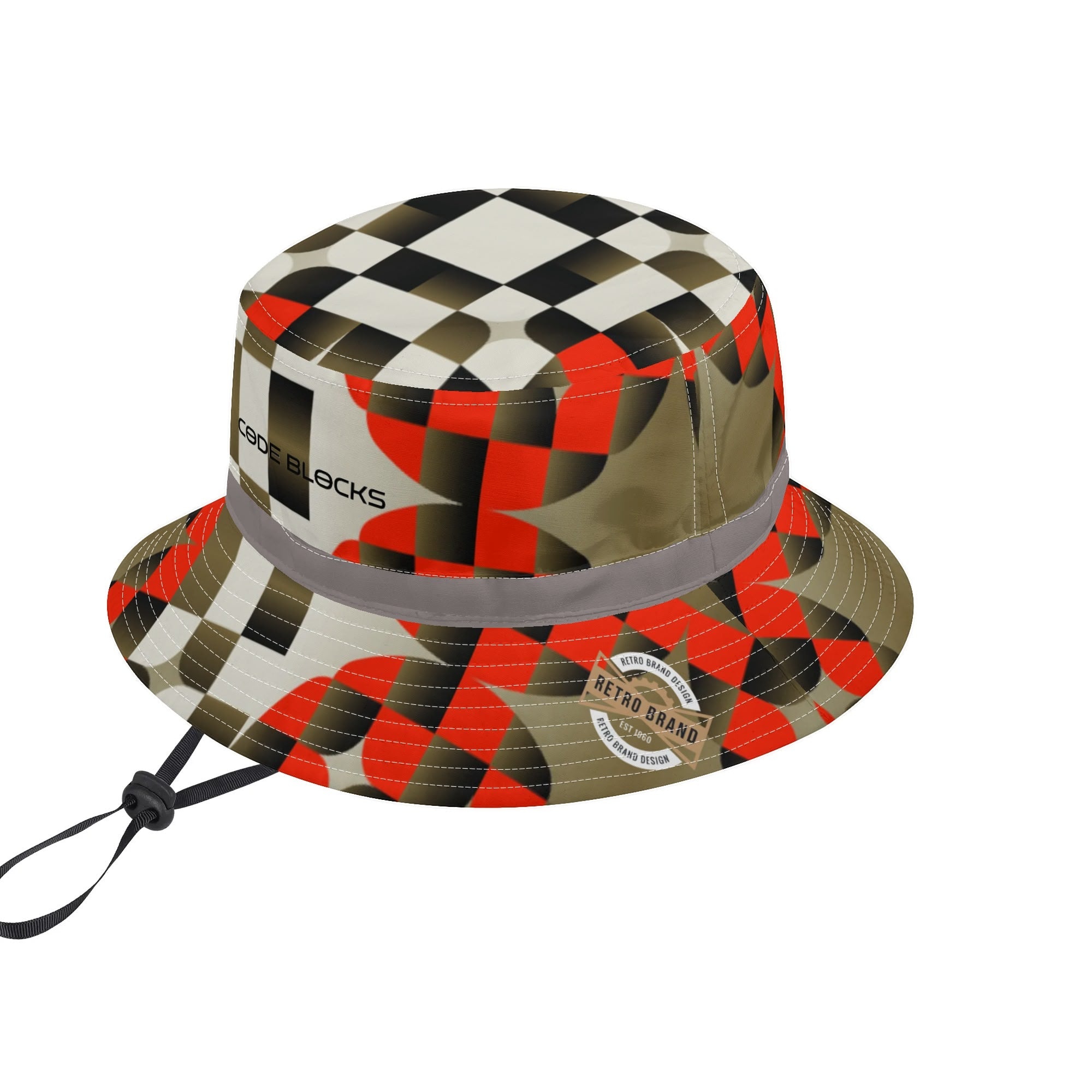 All Over Print Bucket Hats with Adjustable String – CODEBLOCKS-CLOTHING