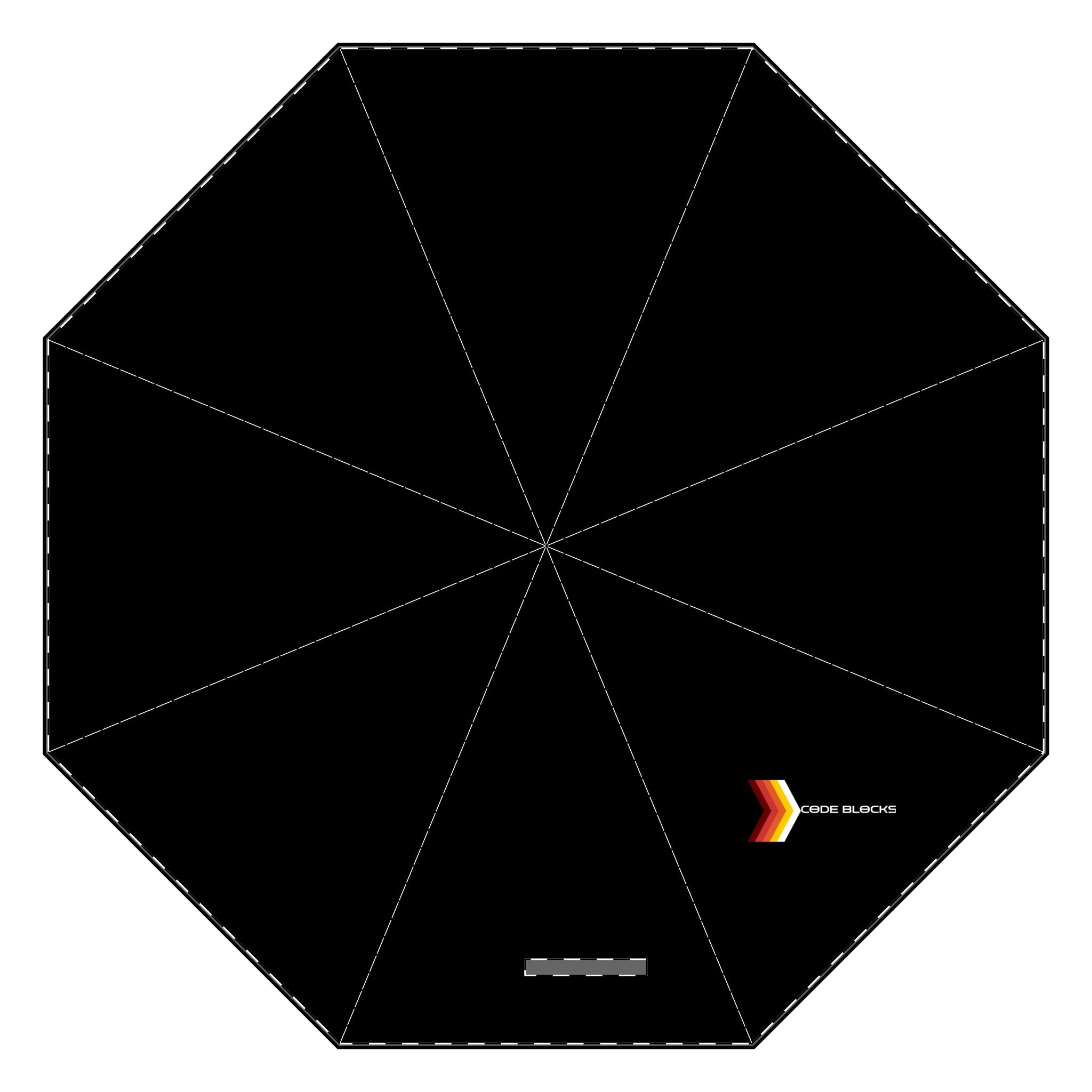 Semi-Automatic Foldable Umbrella – CODEBLOCKS-CLOTHING