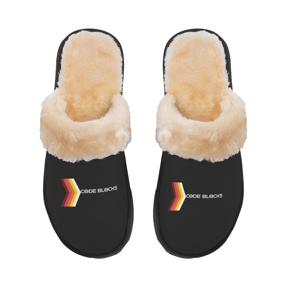 Men's Home Plush Slippers – CODEBLOCKS-CLOTHING