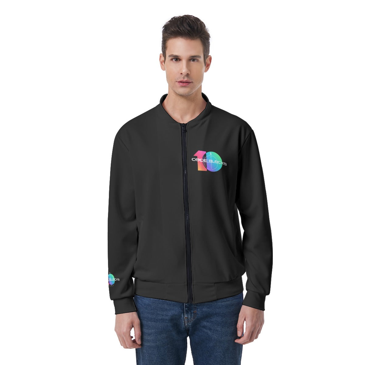 All-Over Print Men's Jacket – CODEBLOCKS-CLOTHING