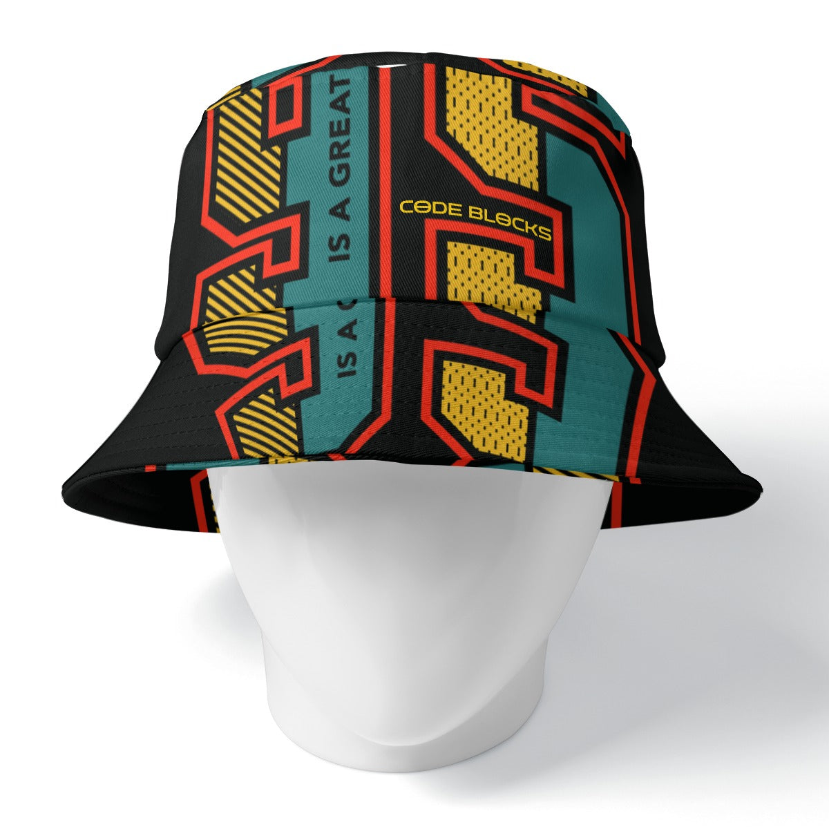 Double-Side Printing Bucket Hat – CODEBLOCKS-CLOTHING
