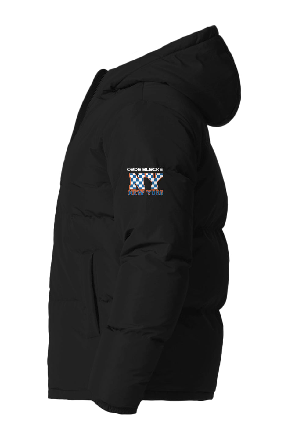 Hooded Puffer Jacket – CODEBLOCKS-CLOTHING