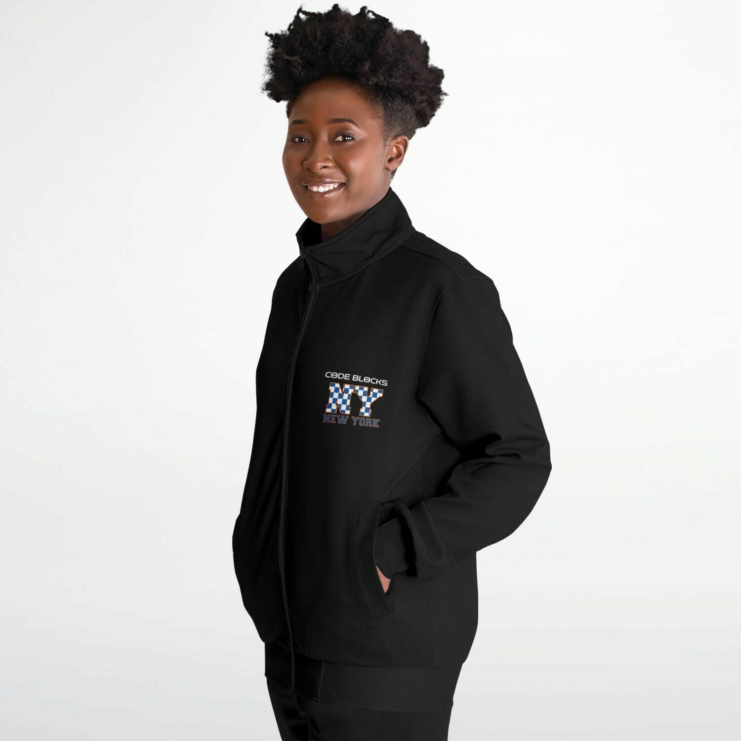 Track Jacket - AOP – CODEBLOCKS-CLOTHING