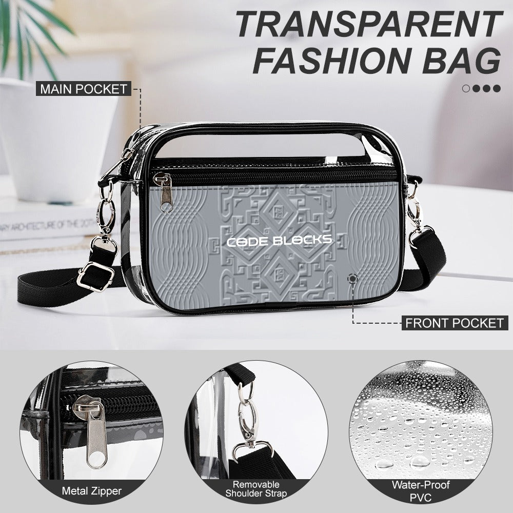 Transparent satchel set Two piece 2024 New – CODEBLOCKS-CLOTHING
