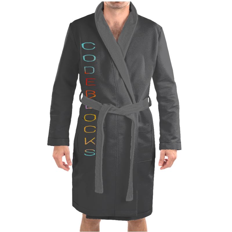 Code Dressing Gown – CODEBLOCKS-CLOTHING