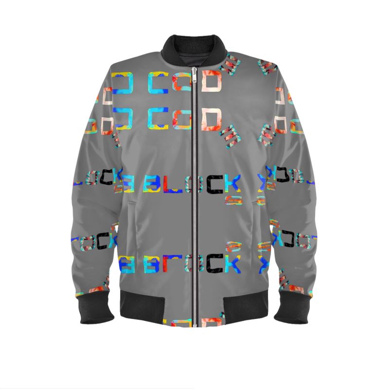 Mens Bomber Jacket – CODEBLOCKS-CLOTHING