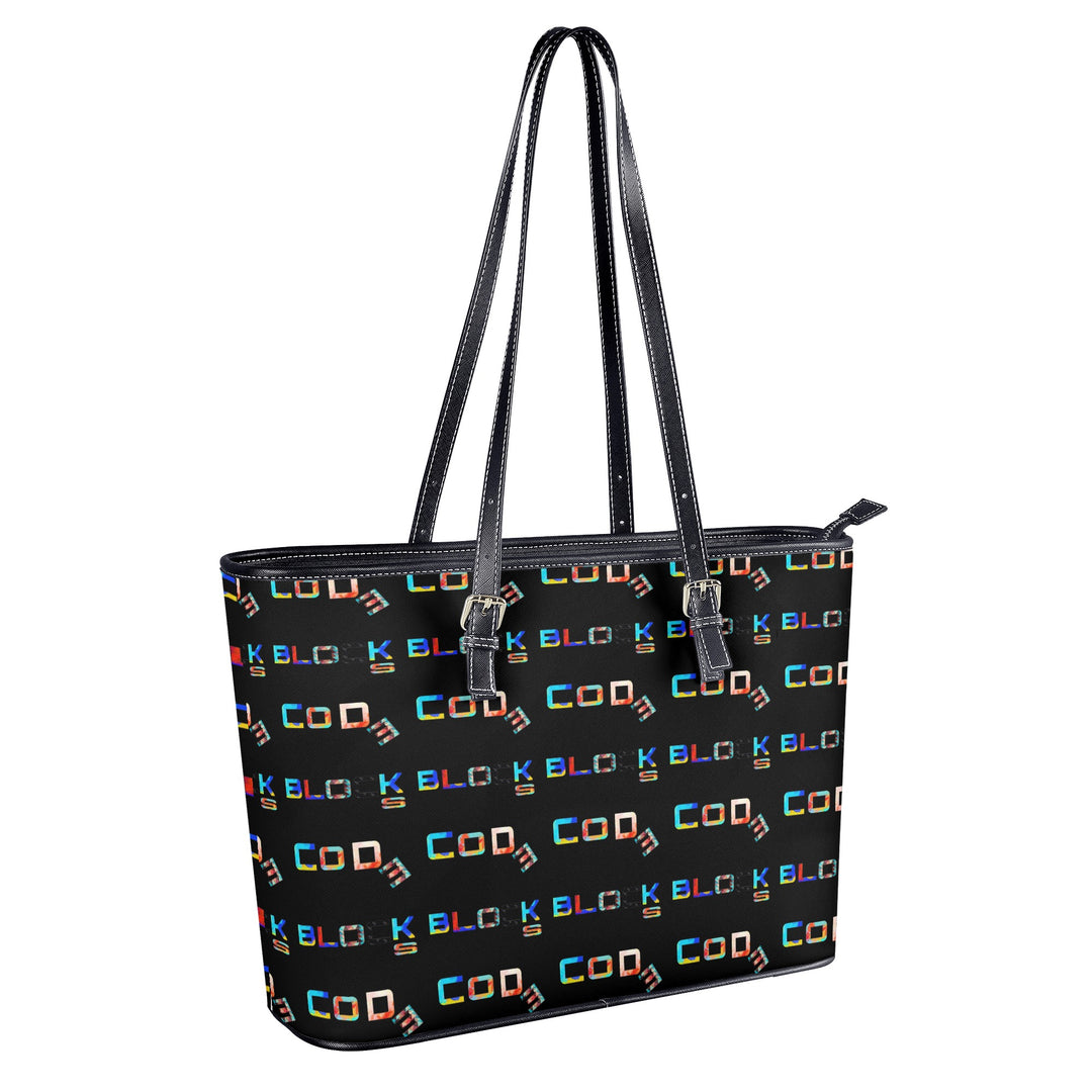Leather Tote Bags – CODEBLOCKS-CLOTHING