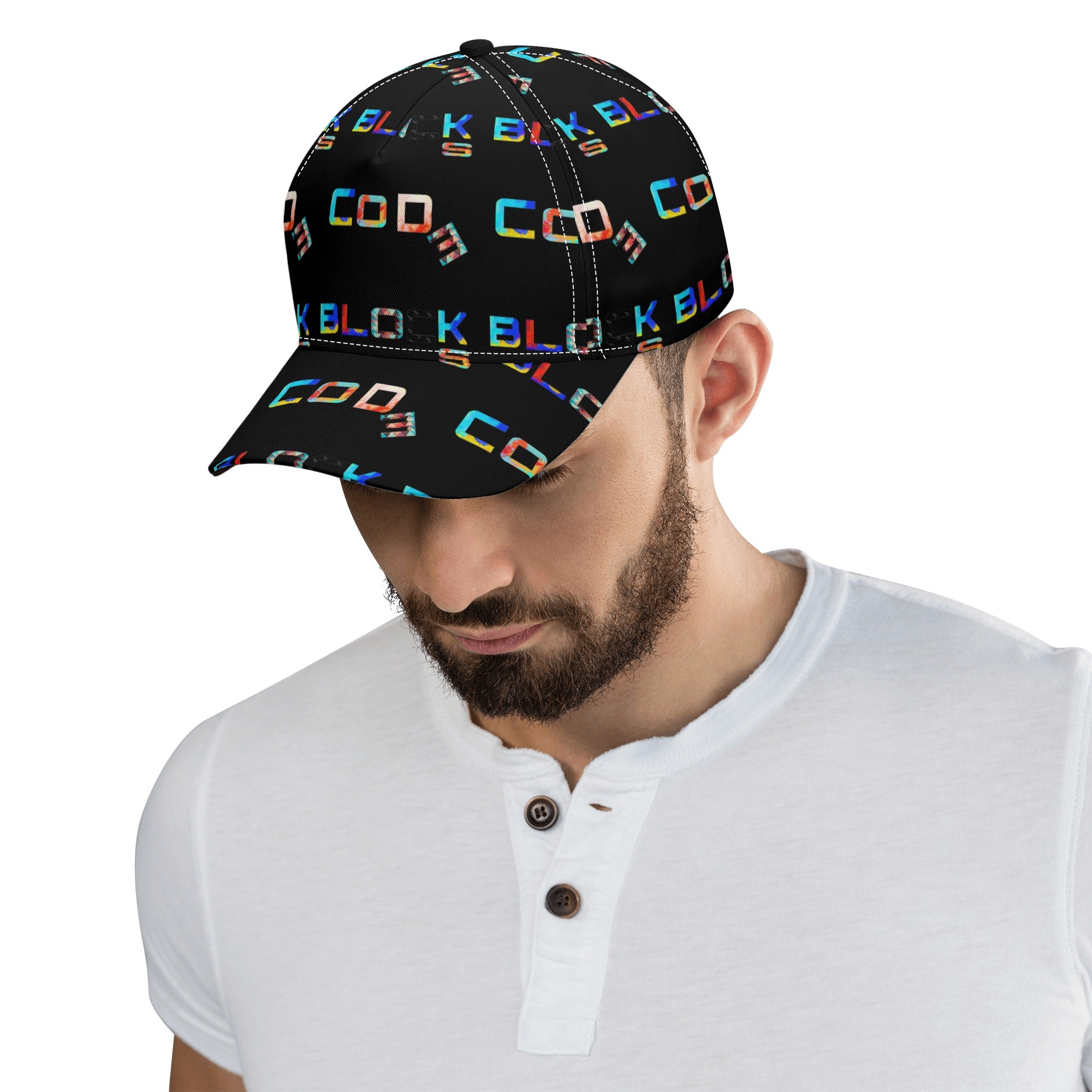 All Over Printing Baseball Caps – CODEBLOCKS-CLOTHING