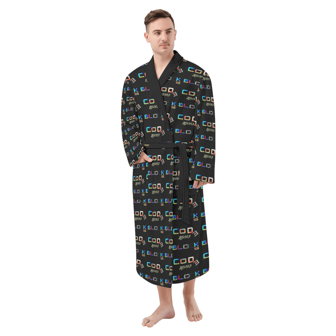Men's Bathrobe – CODEBLOCKS-CLOTHING
