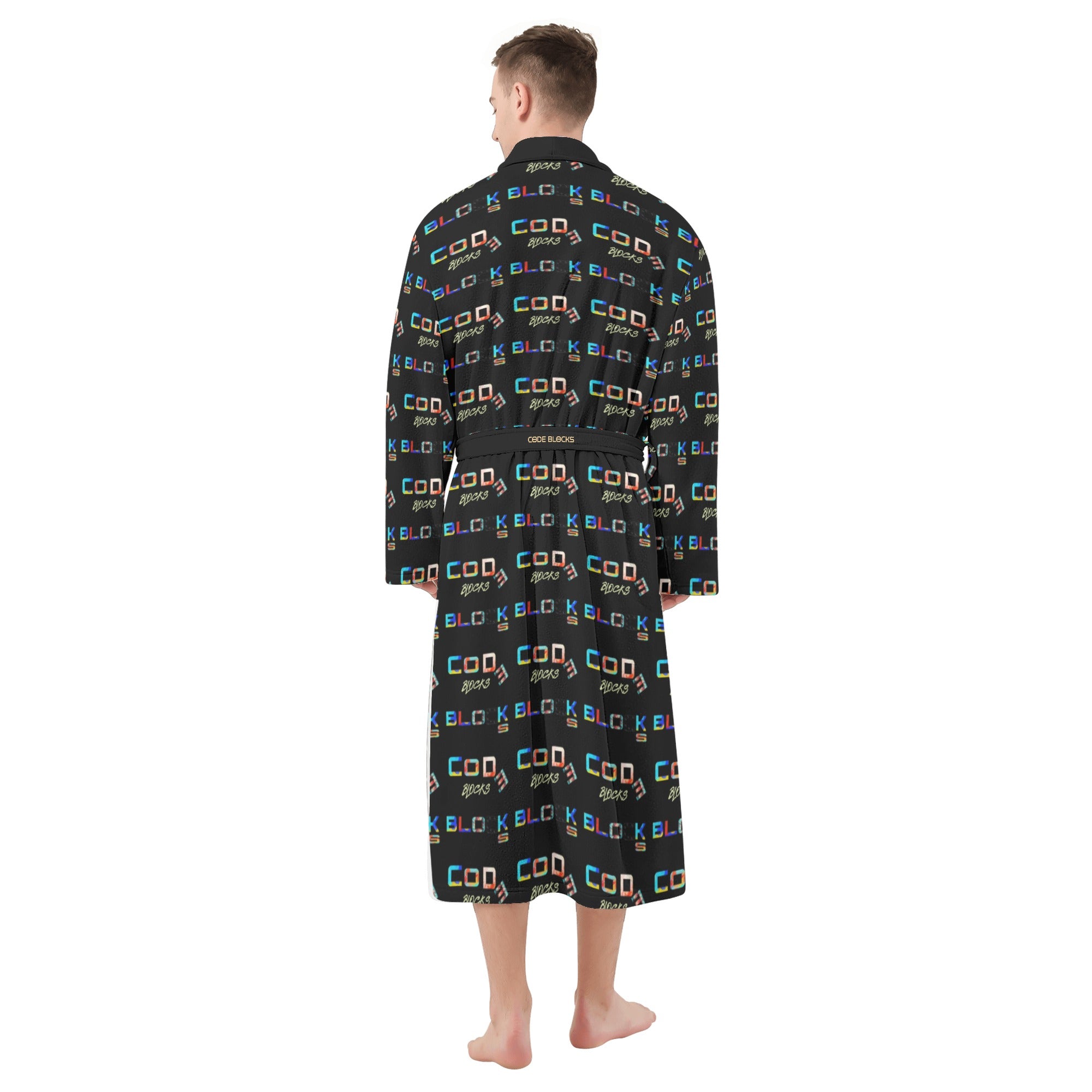 Men's Bathrobe – CODEBLOCKS-CLOTHING