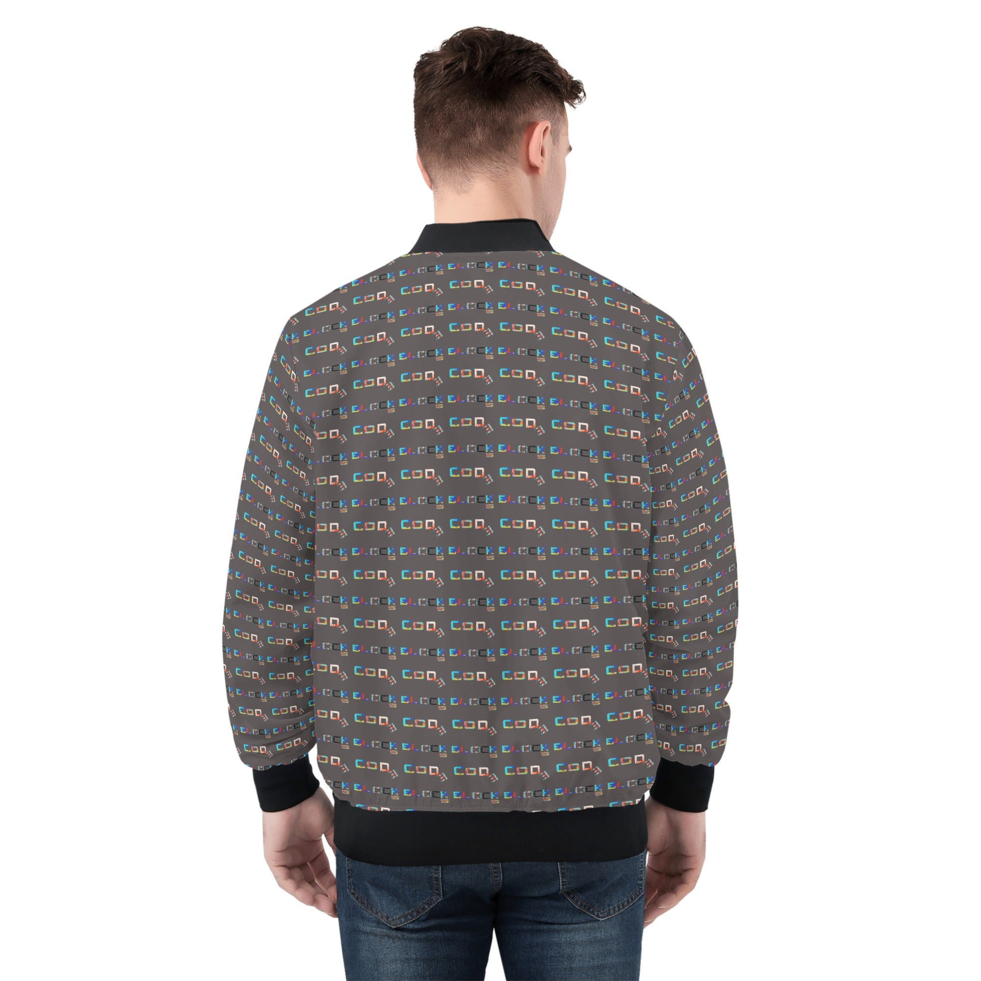 Men's Bomber Jacket – CODEBLOCKS-CLOTHING