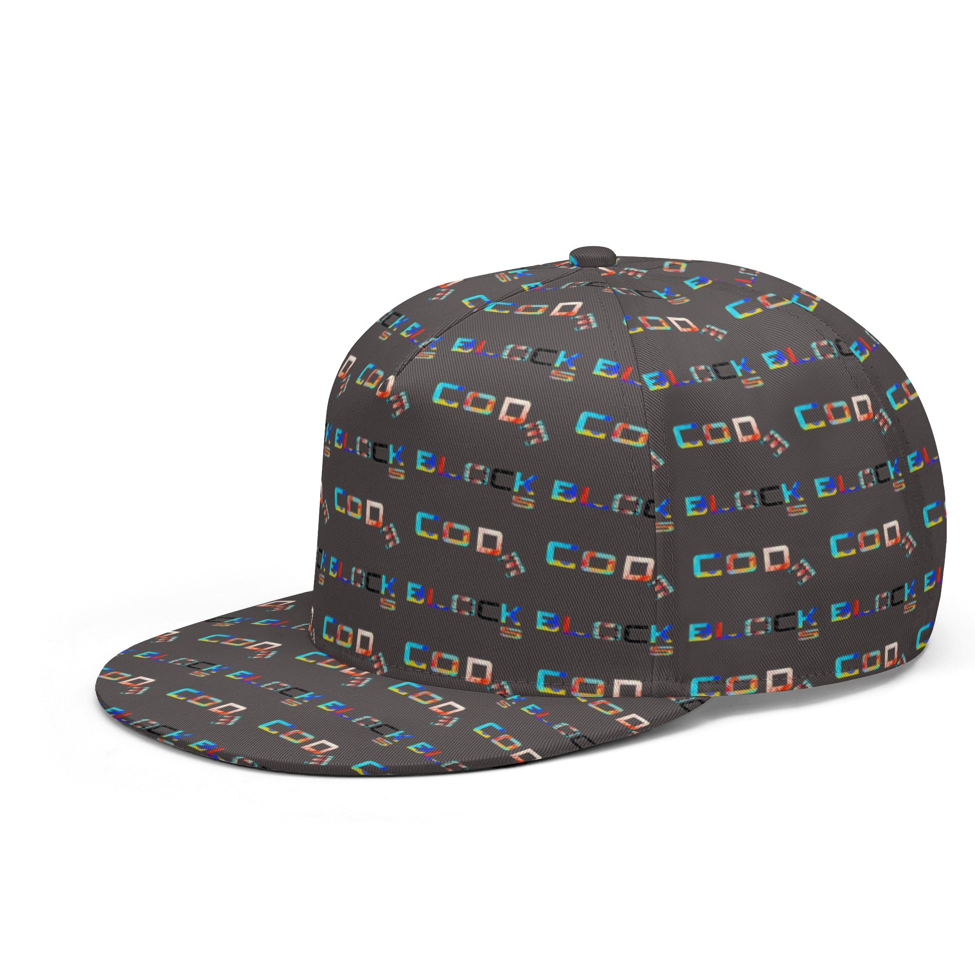 All Over Printing Hip-hop Caps – CODEBLOCKS-CLOTHING